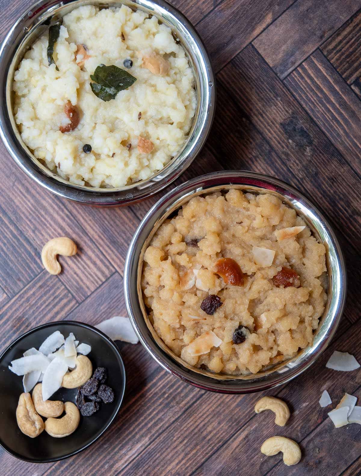 Sweet Pongal (sweet rice and moong lentil porridge) | Dill and Thyme
