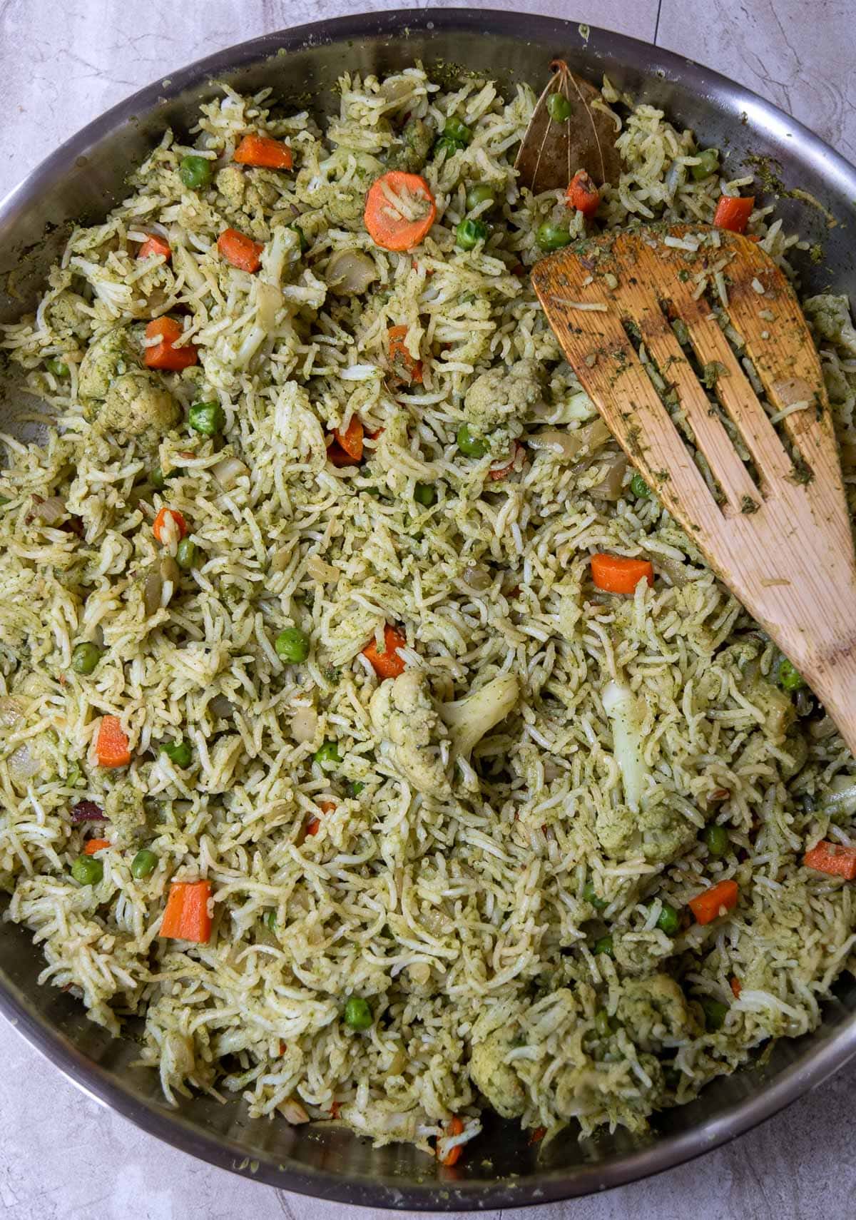 Pudina Pulao( Mint Pilaf) | Dill and Thyme