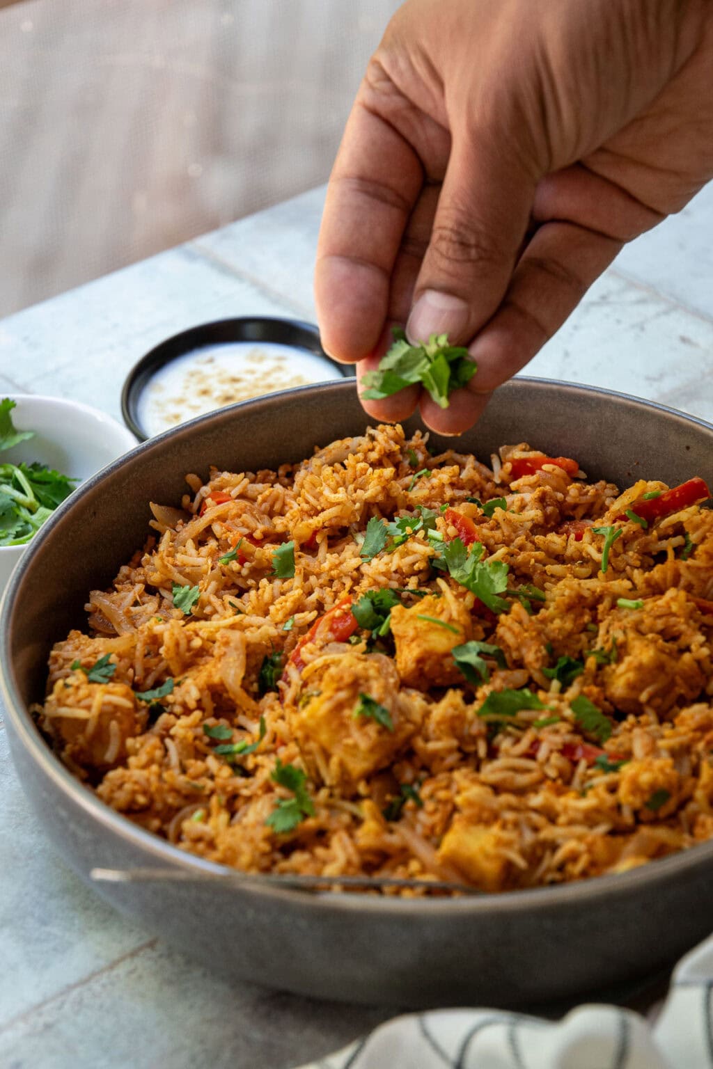 Paneer Tikka Masala Rice | Dill and Thyme