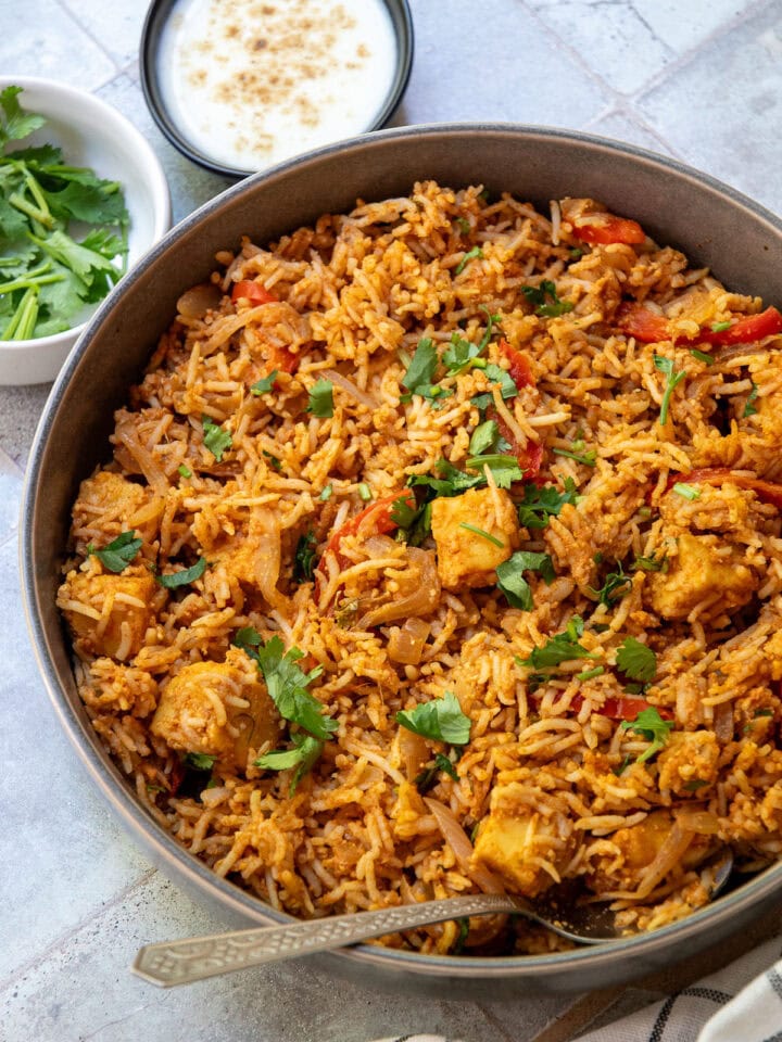 Paneer Tikka Masala Rice | Dill and Thyme